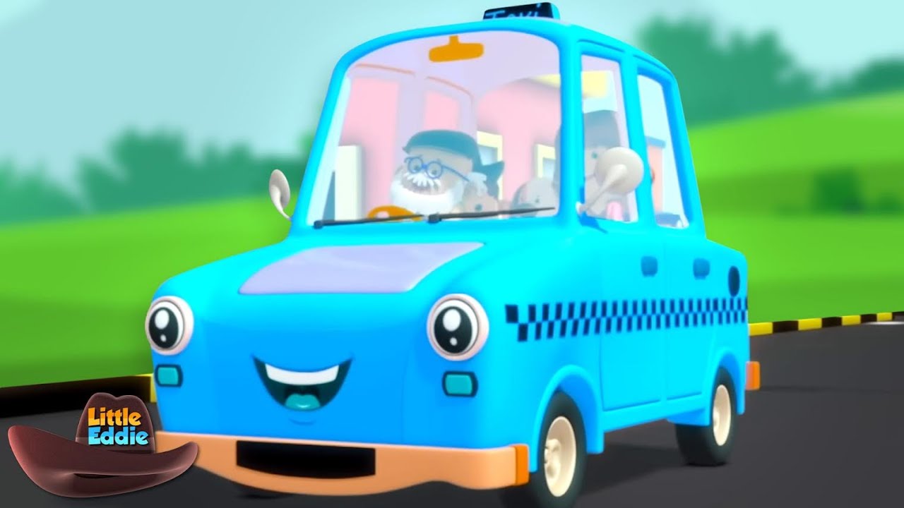 Wheels On The Taxi, Street Vehicles & Nursery Rhymes for Toddlers - YouTube