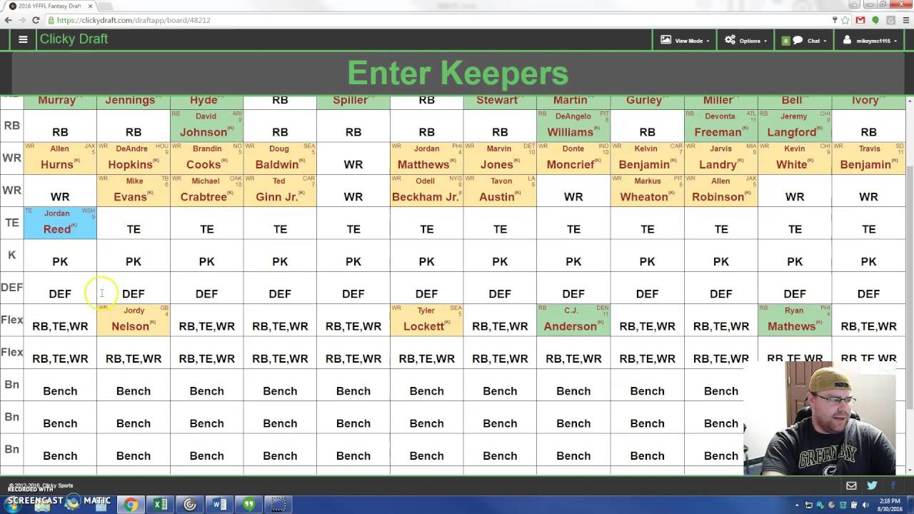 Clicky Draft - YouTube