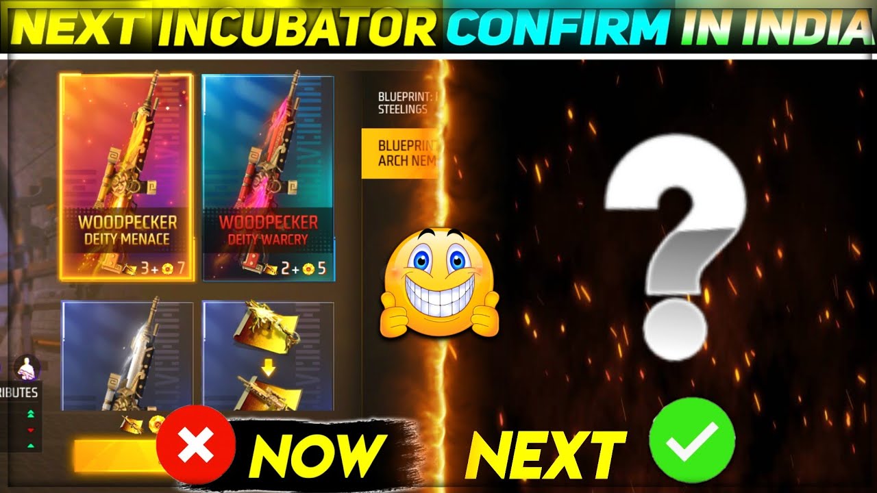 Next incubator Free Fire 2023 | FF Next Incubator Bundle | Free Fire ...