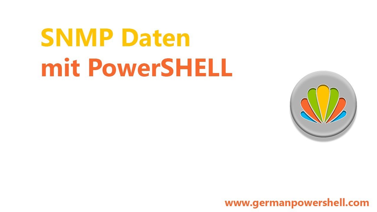 SNMP Daten | PowerSHELL 5.1 deutsch german - YouTube