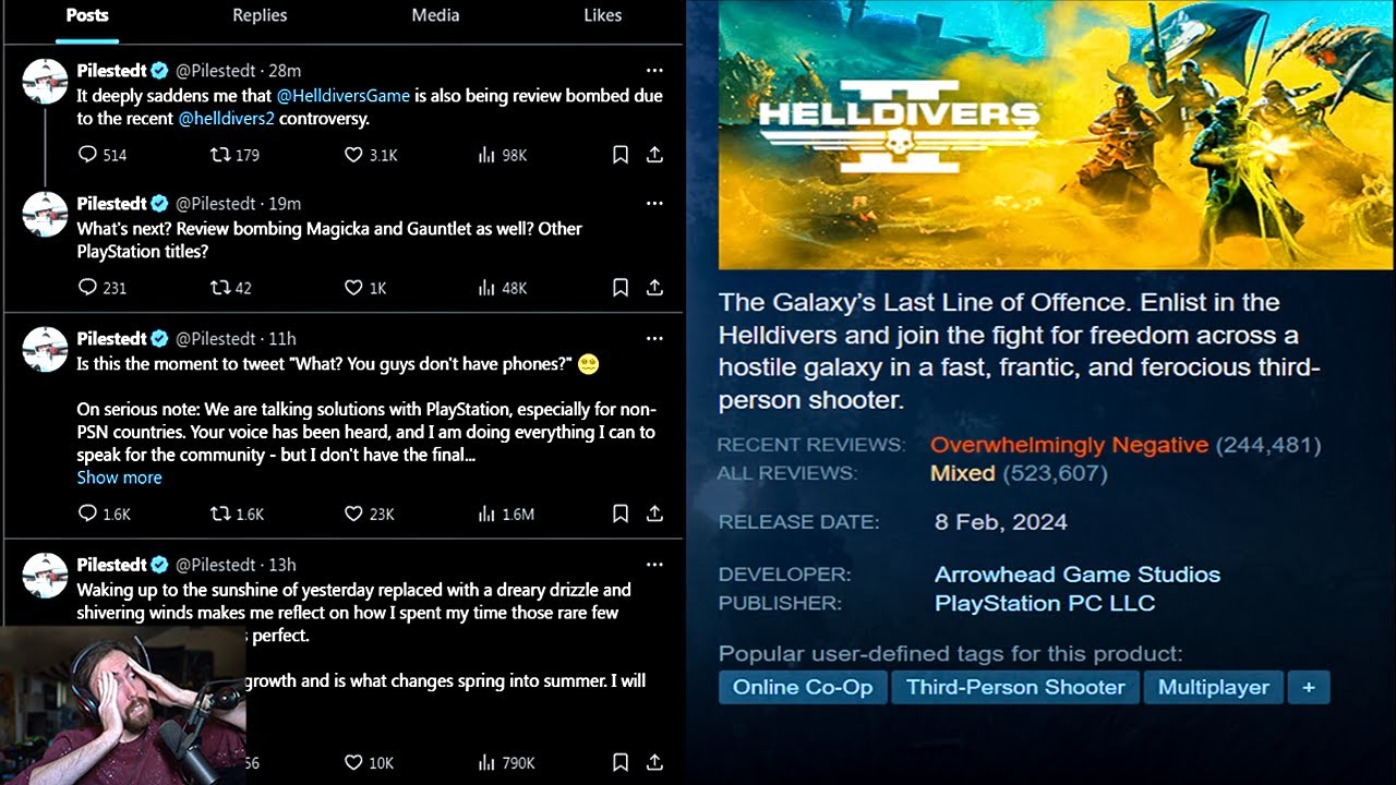Helldivers 2 CEO Speaks Out.. - YouTube
