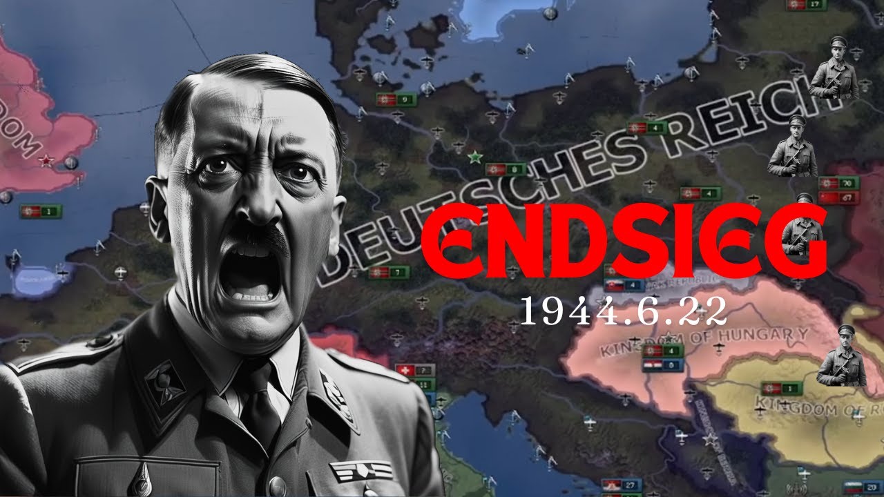 YIKINTILARDAN YÜKSELEN ALMANYA / ENDSIEG 1944 HEARTS OF IRON 4 - YouTube