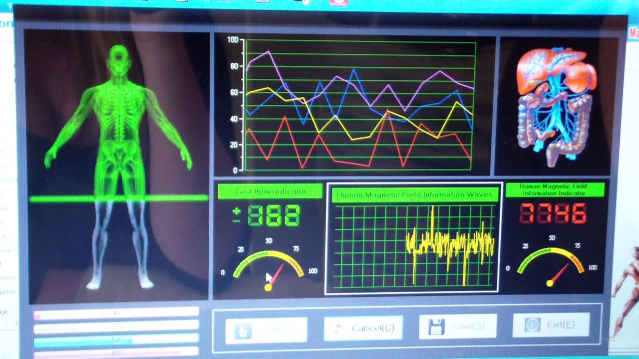 Body Bio Scanner Demo - YouTube
