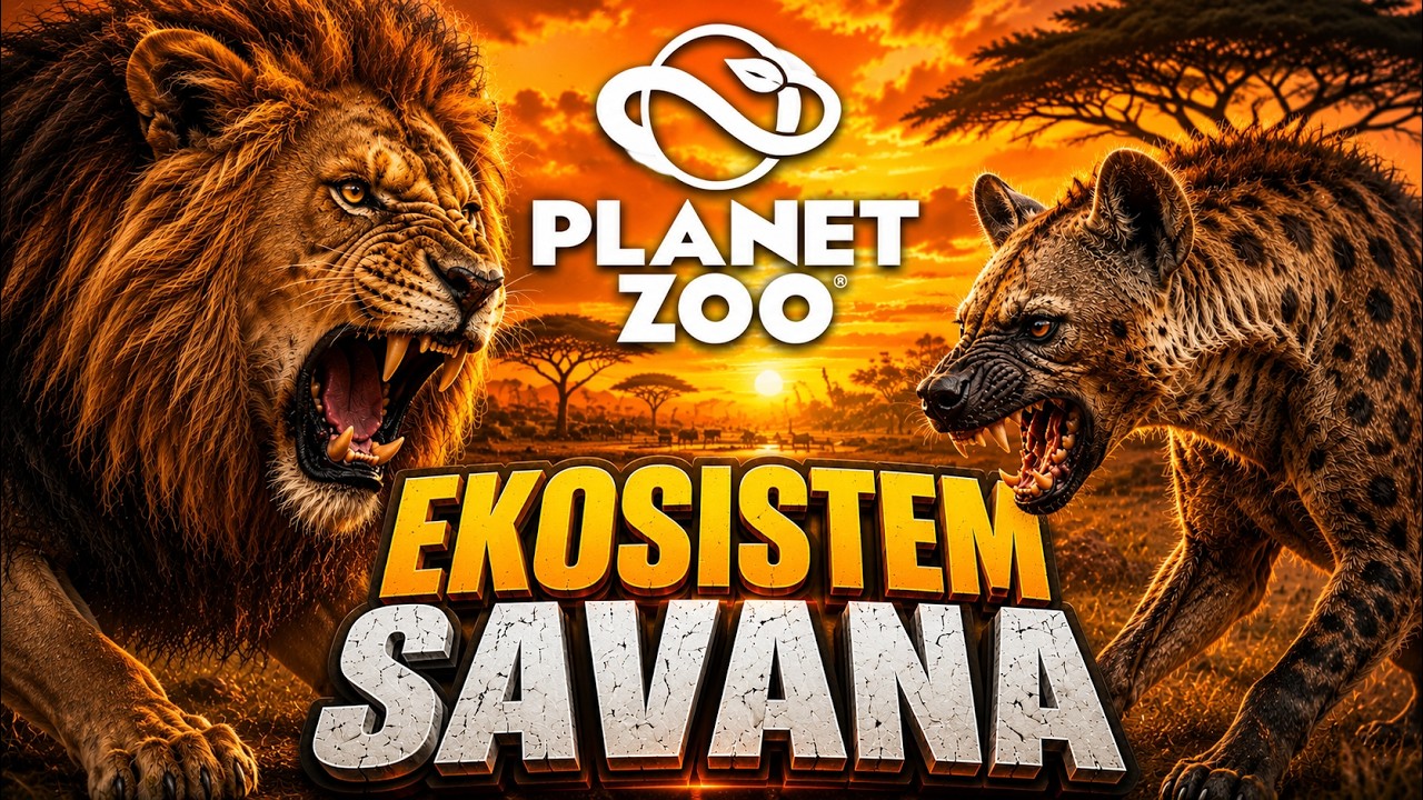 Kehidupan Singa di Alam Liar – Simulasi Savana di Planet Zoo Indonesia ...
