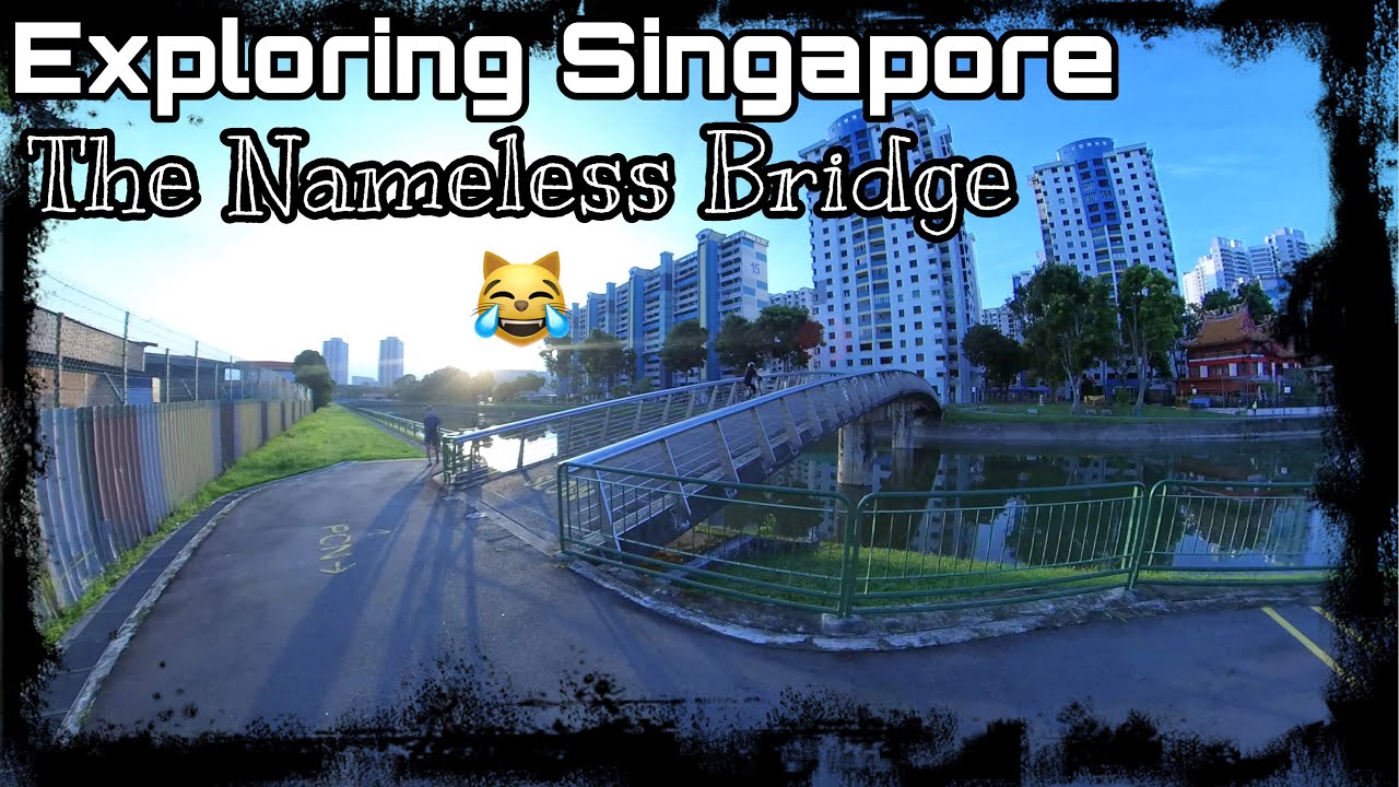 Cycling on Nameless Bridge (Kallang River Near Kallang MRT) | Exploring ...