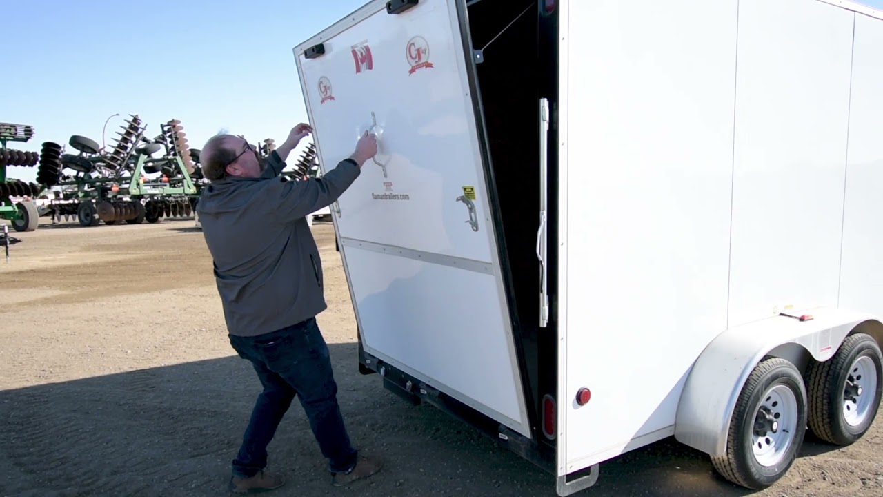 CJay Enclosed Cargo Trailer | Product Overview | Flaman Trailers - YouTube