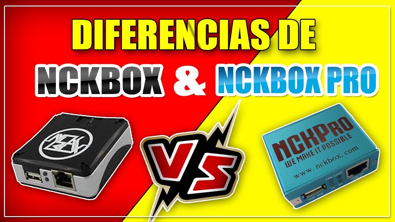 DIFERENCIAS DE NCK BOX PRO VS NCK BOX NORMAL 💡¿QUE CAJA DE LIBERACIÓN ...