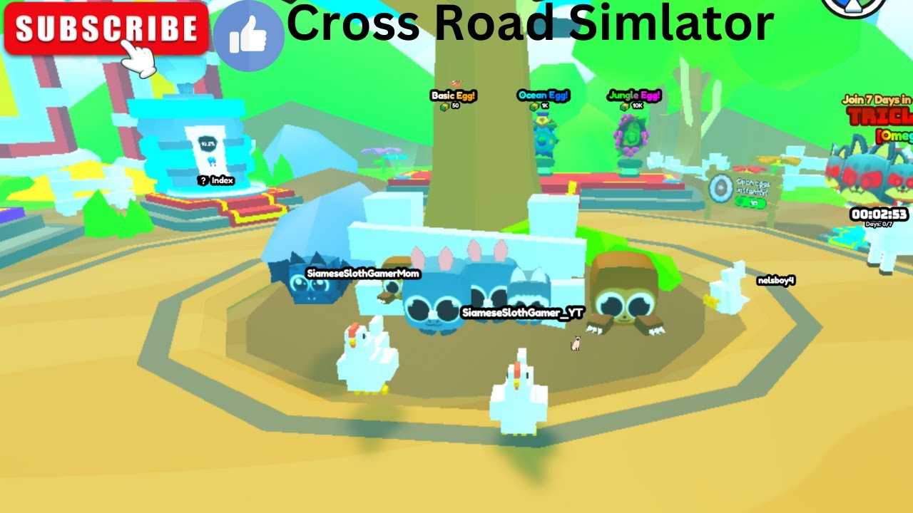 Cross Road Simulator - YouTube