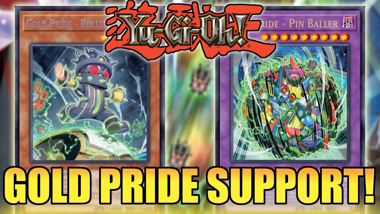 GOLD PRIDE FUSION MONSTER! NEW GOLD PRIDE SUPPORT | Yu-Gi-Oh! - YouTube