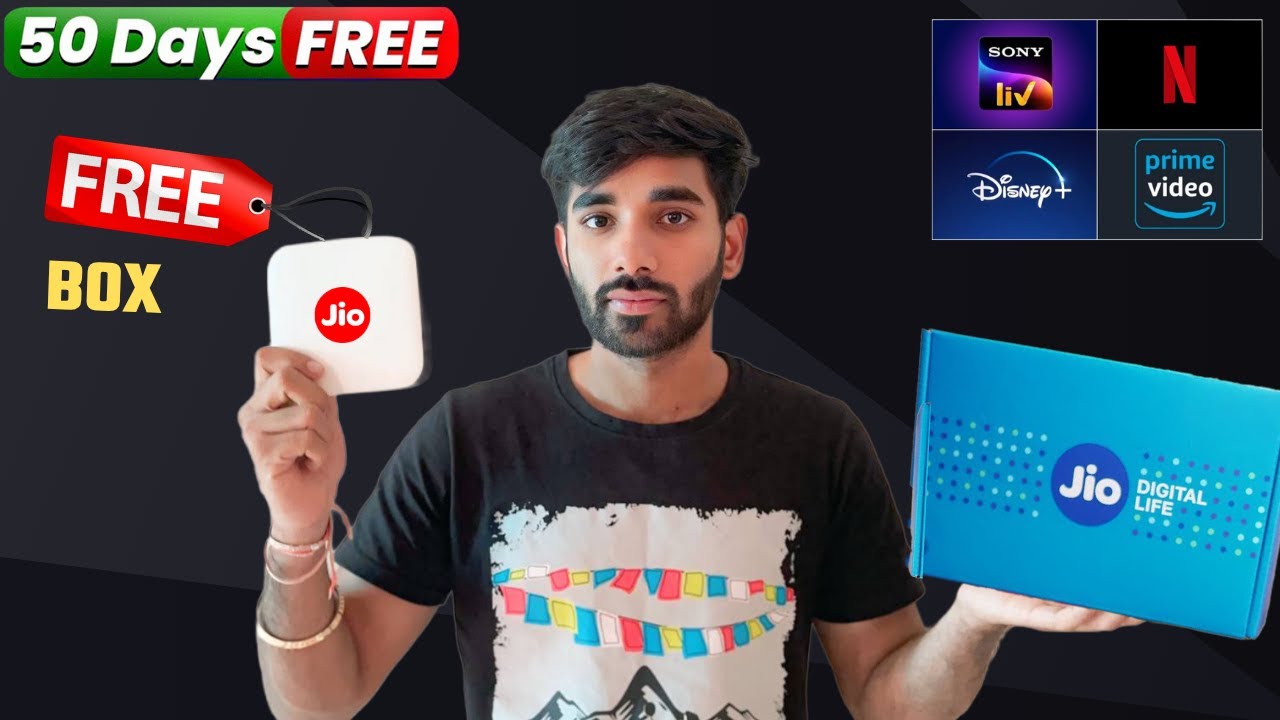 Jio Set Top Box Free Installation & Review | How to Setup Jio AirFiber ...