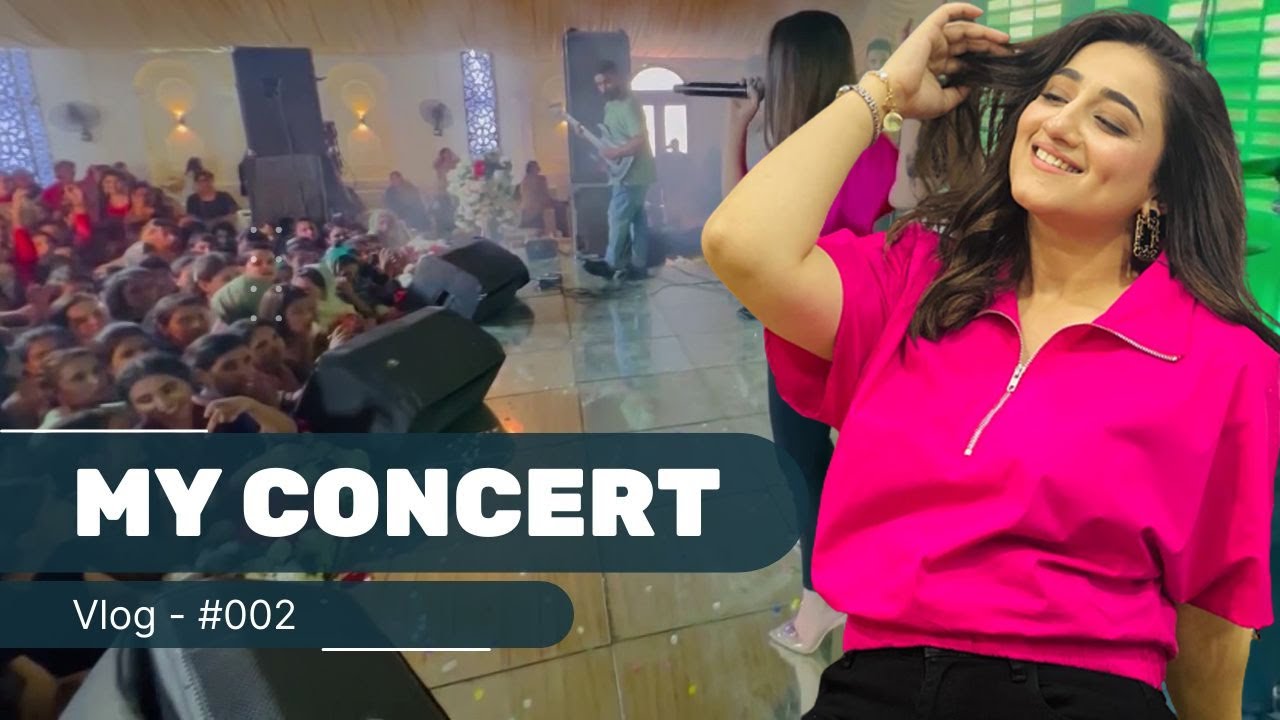 My Concert Vlog | Nimra Mehra Official - YouTube