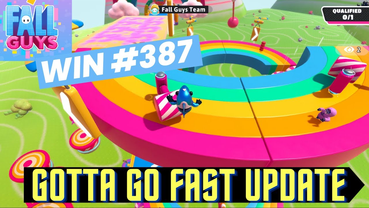 Fall Guys: Win #387 Got To Go Fast Update! - YouTube