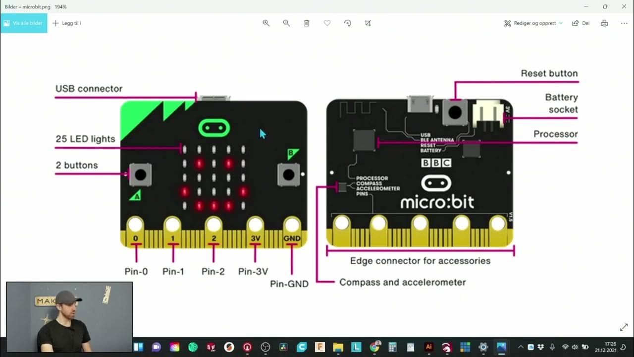Intro MicroBit (in Norwegian) - YouTube