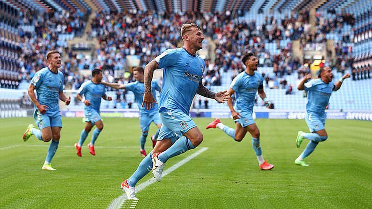 Coventry City Late Goals 2021/2022 - YouTube