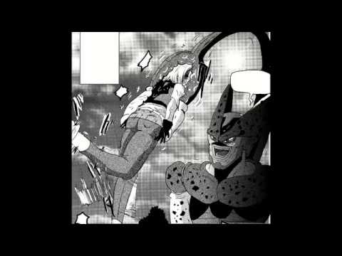 SPECIAL 5000 SUB ! Cell Absorbs Android 18 (MY Comic drawing)