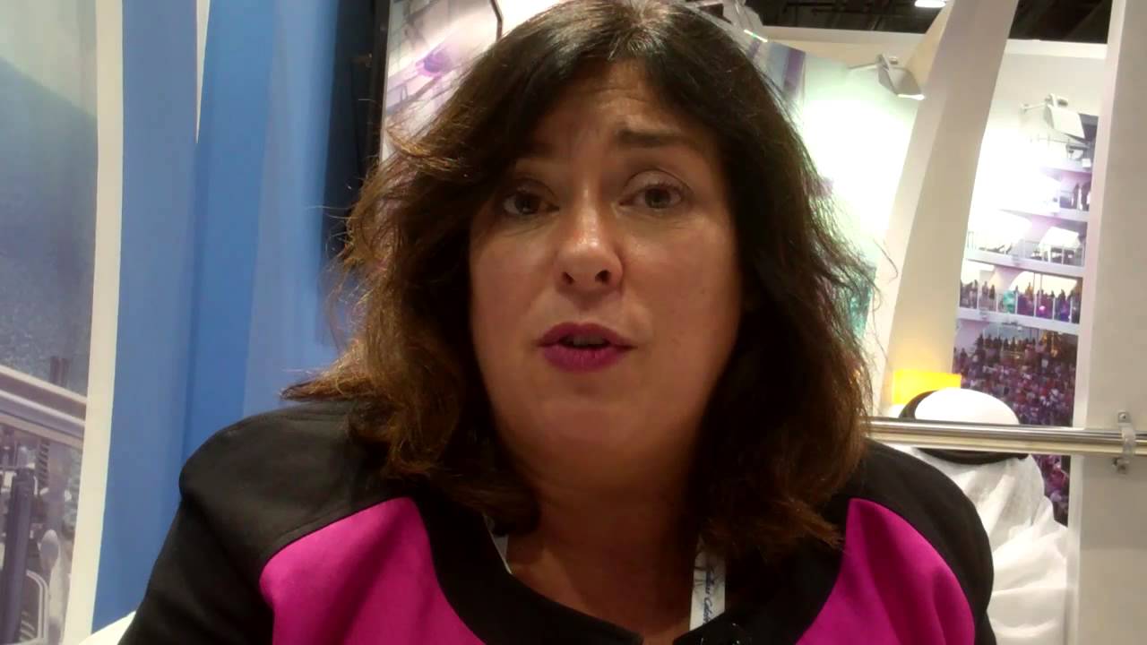 HELEN BECK Royal Caribbean's Regional Director speaks to WILLIAM FARIA ...
