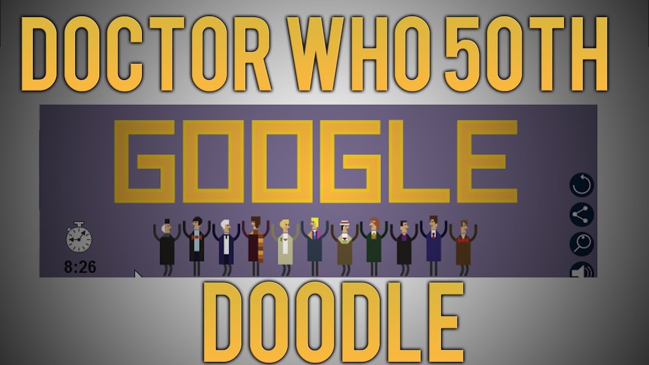 Doctor Who Google Doodle- 50th Anniversary Game! - YouTube