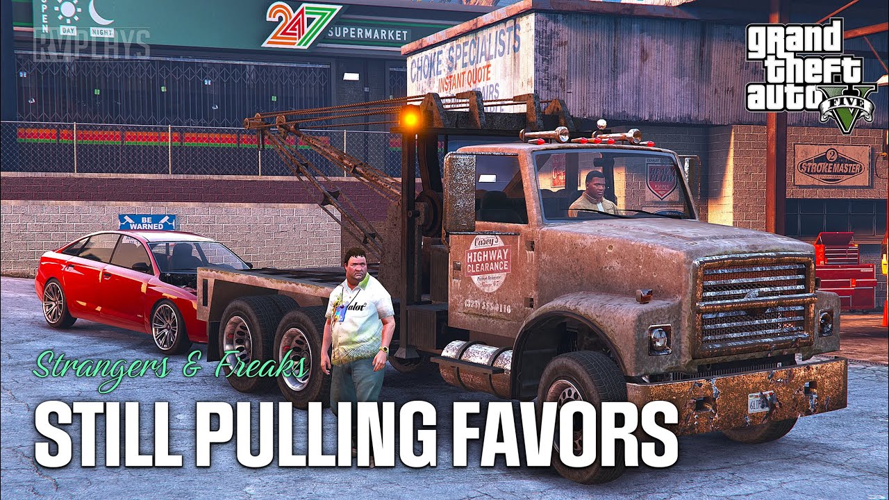 Grand Theft Auto V : Still Pulling Favors (PS5 Gameplay) - YouTube