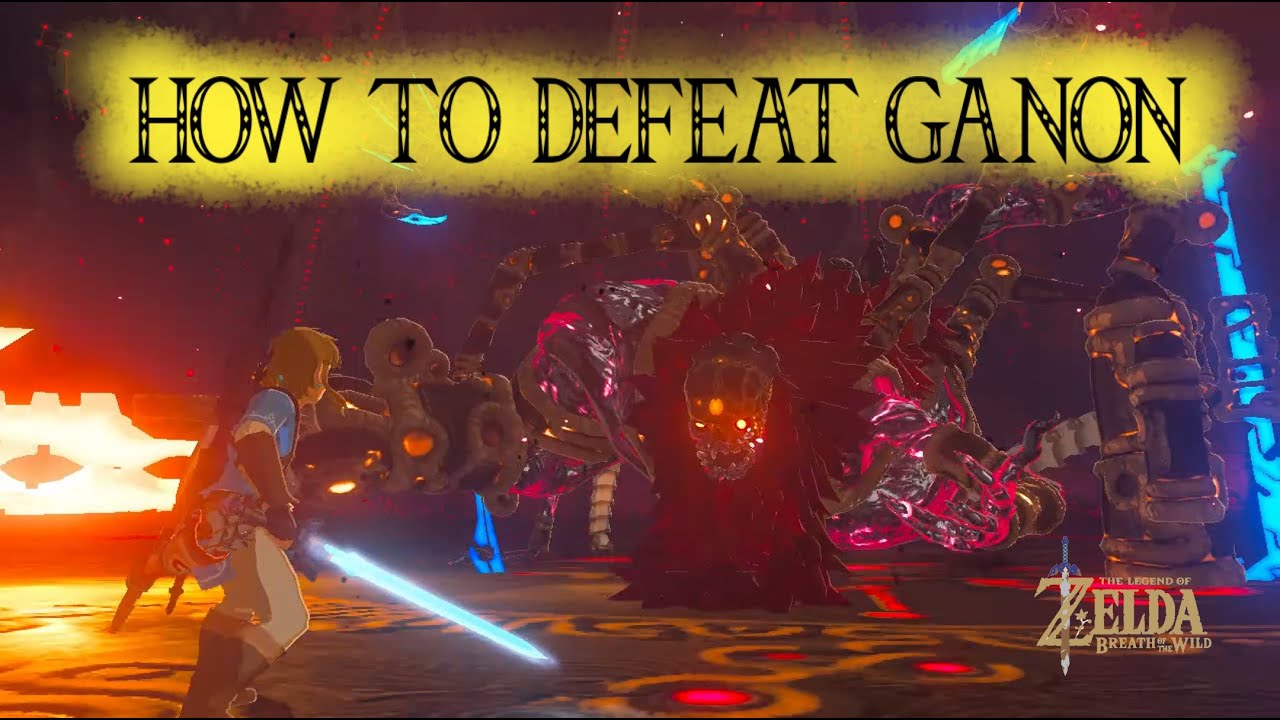 CALAMITY GANON & DARK BEAST GANON Boss Fights + Cut-scenes + Credits ...