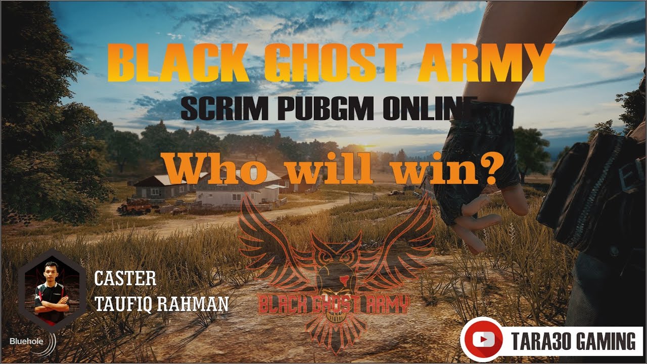BLACK GHOST ARMY SCRIM PUBGM - YouTube