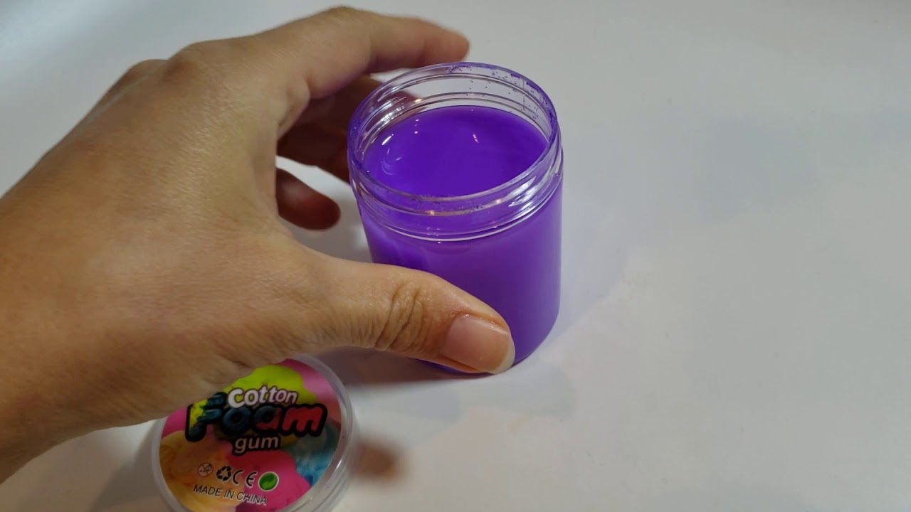 Cotton foam putty - YouTube
