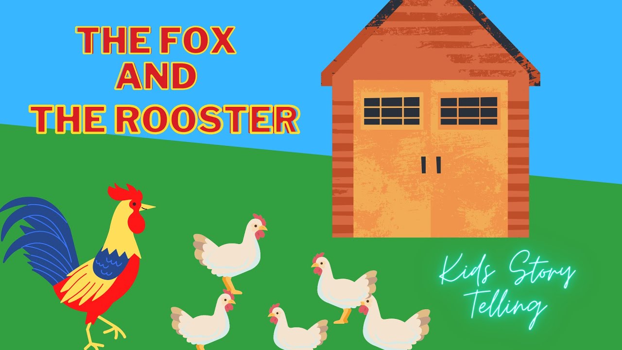 The Greedy Fox and The Rooster || Story Telling by KIDS || Animated ...