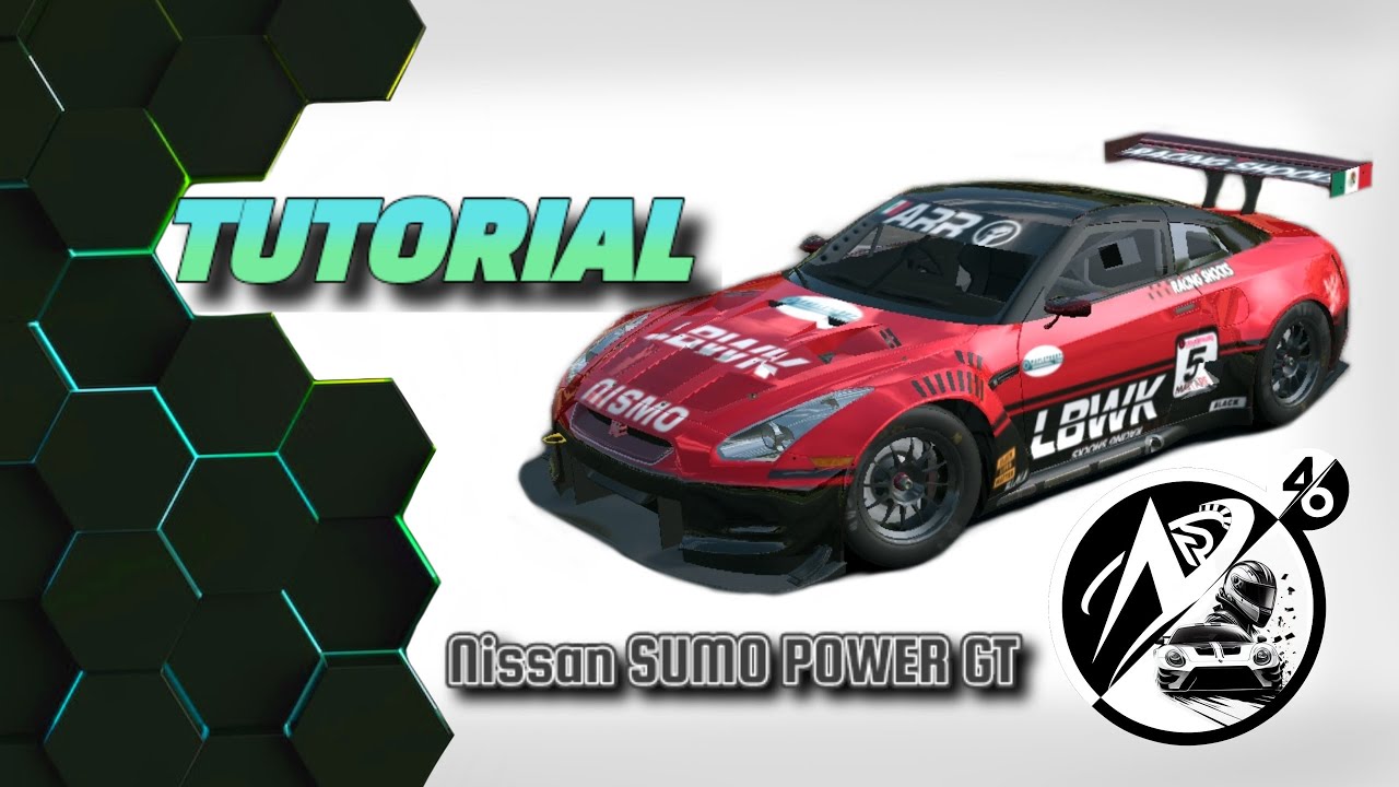 Tutorial NISSAN SUMO POWER GT LBWK REAL RACING 3, Real Racing 3 vinyl ...