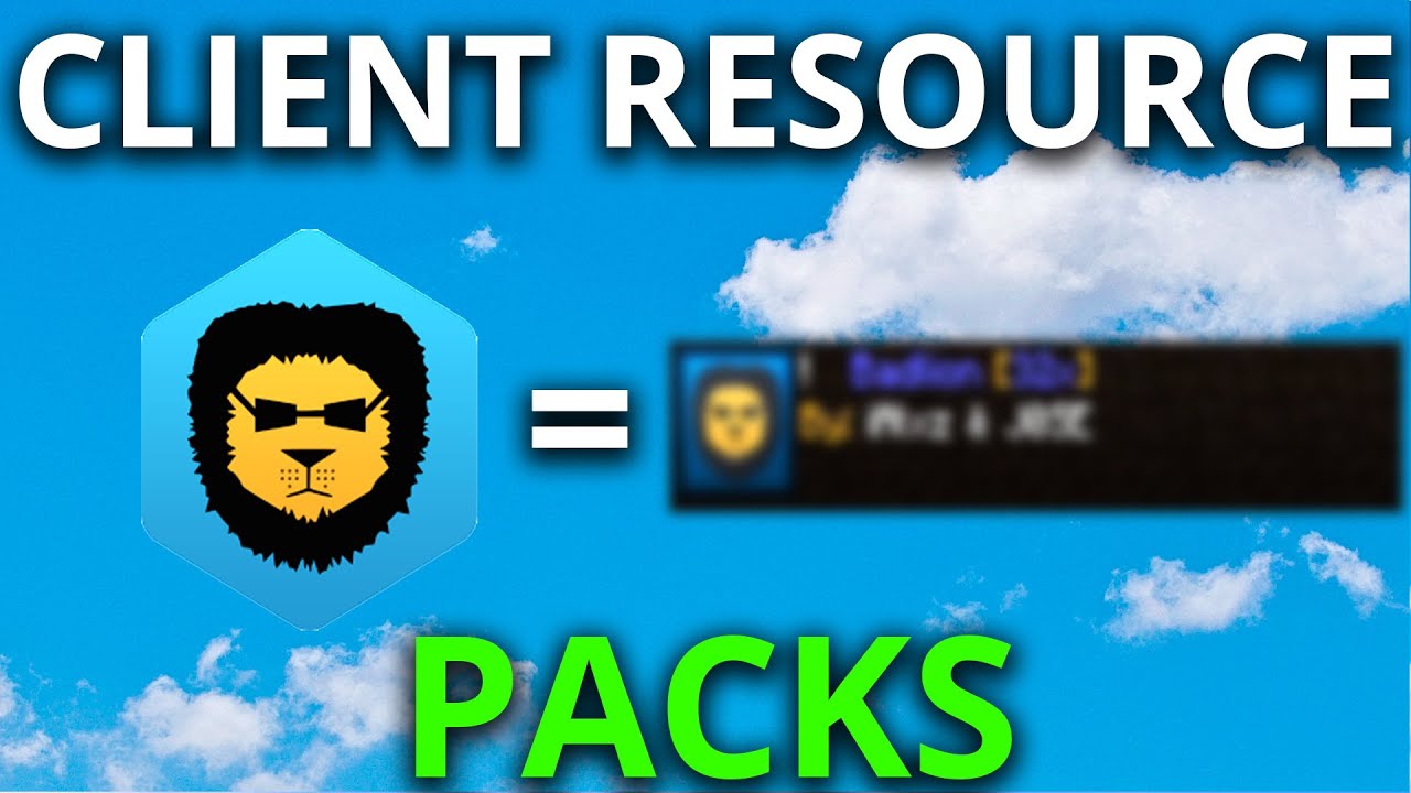 Using the texture packs of each client - YouTube