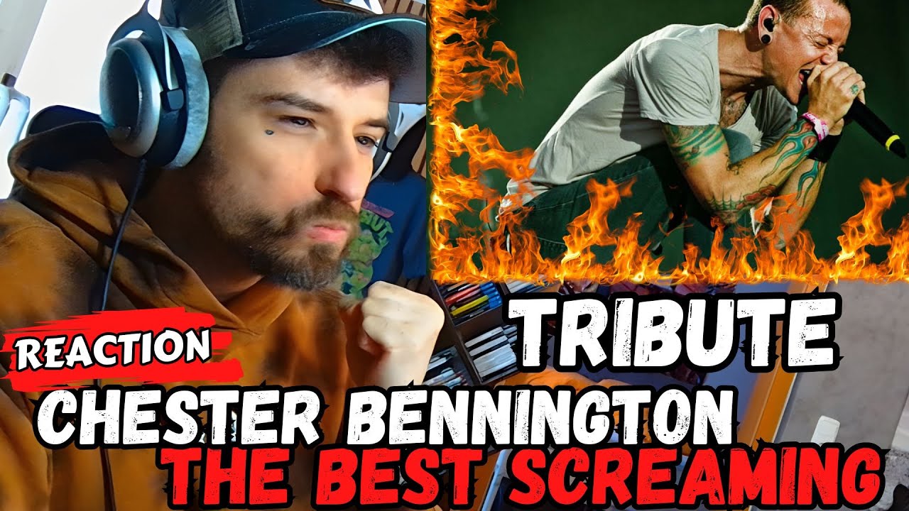 Chester Charles Bennington: The Best Screaming | Tribute [Reaction ...