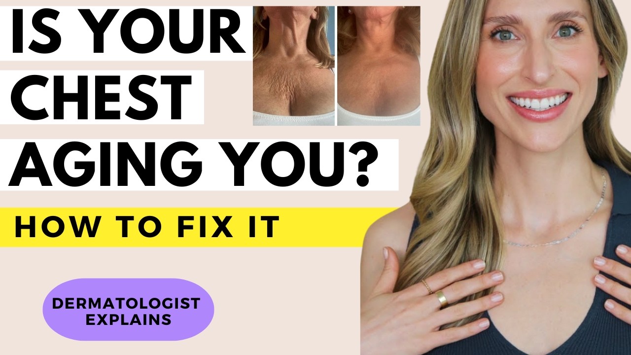 Tricks for a Youthful Chest! | Fix Discoloration + Lines + Crepey Chest ...
