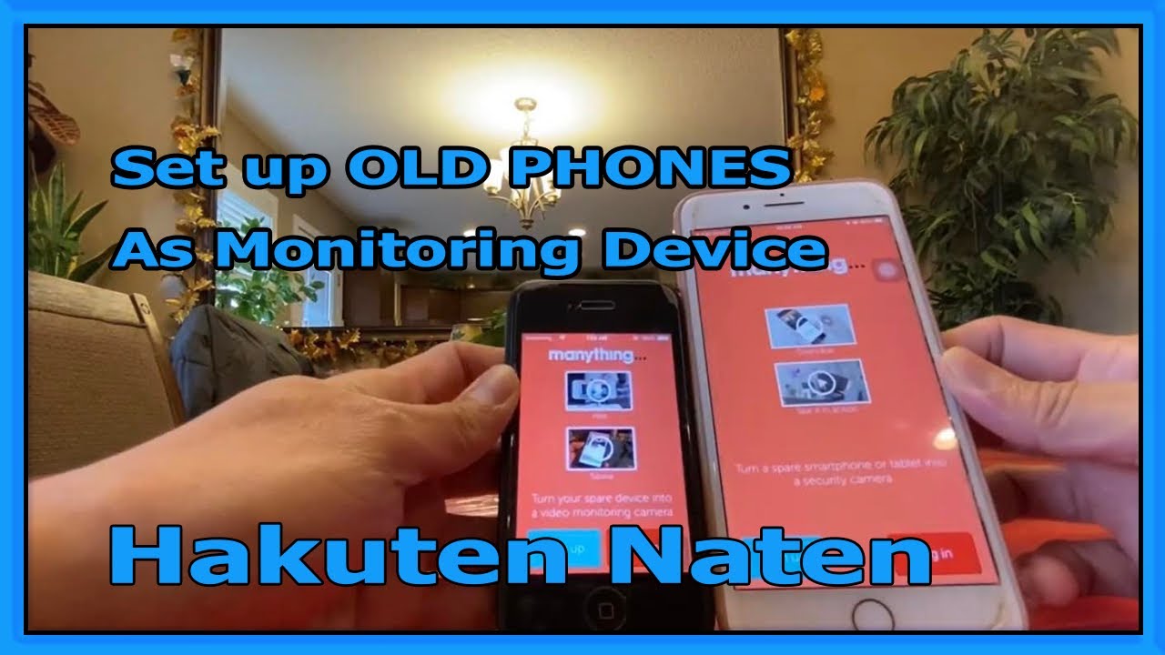 HOW TO USE OLD PHONES as MONITORING DEVICE or CCTV - YouTube