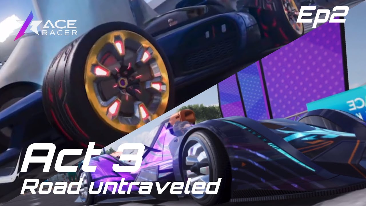 Ace racer movie ep2 | Act 3 | Road untraveled ep 2 Rocketfox vs zen (โ ...