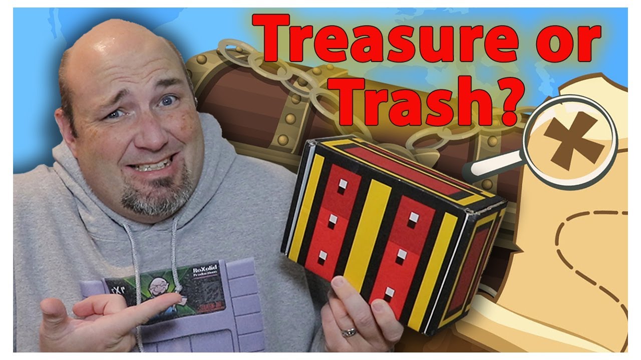 Trash or Treasure? Retro Game Treasures October 2020 Unboxing - YouTube