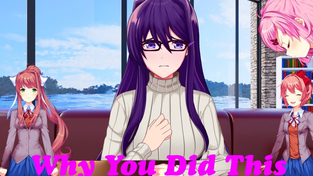 Yuri Talking About Her Past | "Just Yuri" ddlc mod #ddlc #ddlcplus # ...