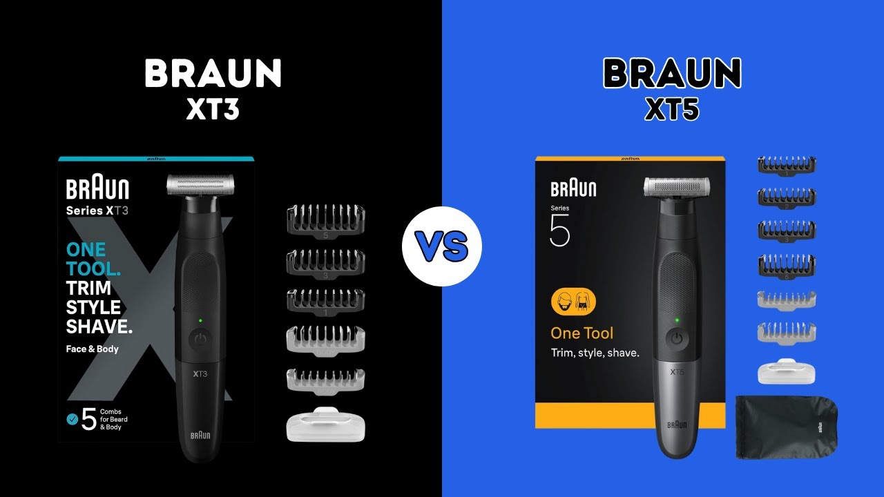 ⭐ BRAUN XT3 VS BRAUN XT5 ⭐ | VERGLEICH - YouTube