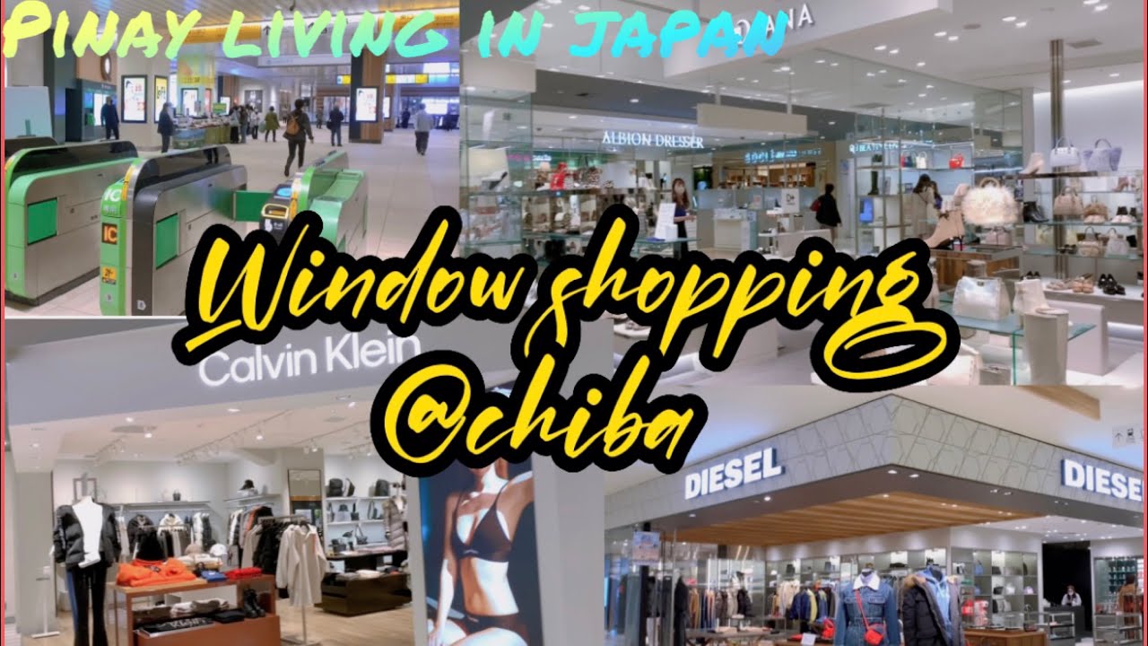 WINDOW SHOPPING | CHIBA STATION | LolaMama BuhayJapan Vlog #chiba # ...