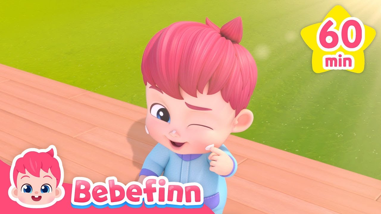 Summer Vacation with Bebefinn! Baby Shark, Go Away Rain!⎪+more ...