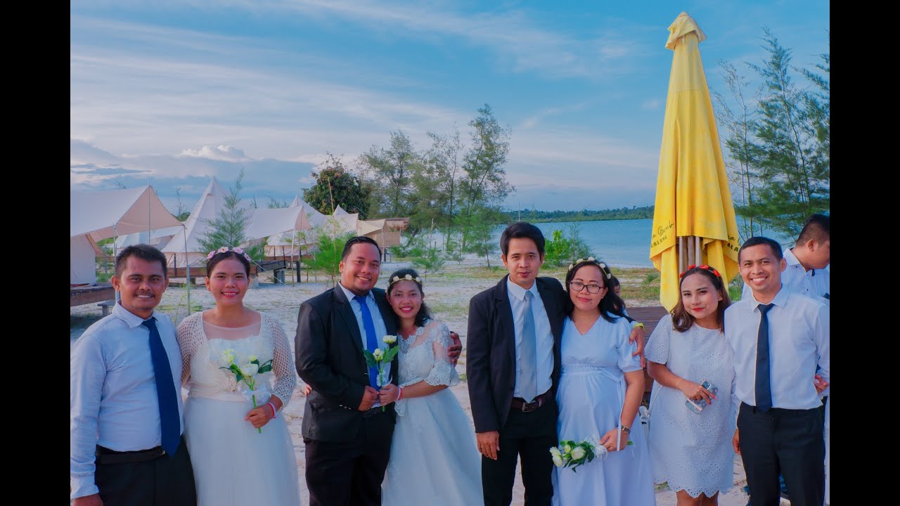 MARCHING RECOMMITMENT WEDDING AT NIRWANA BEACH - YouTube