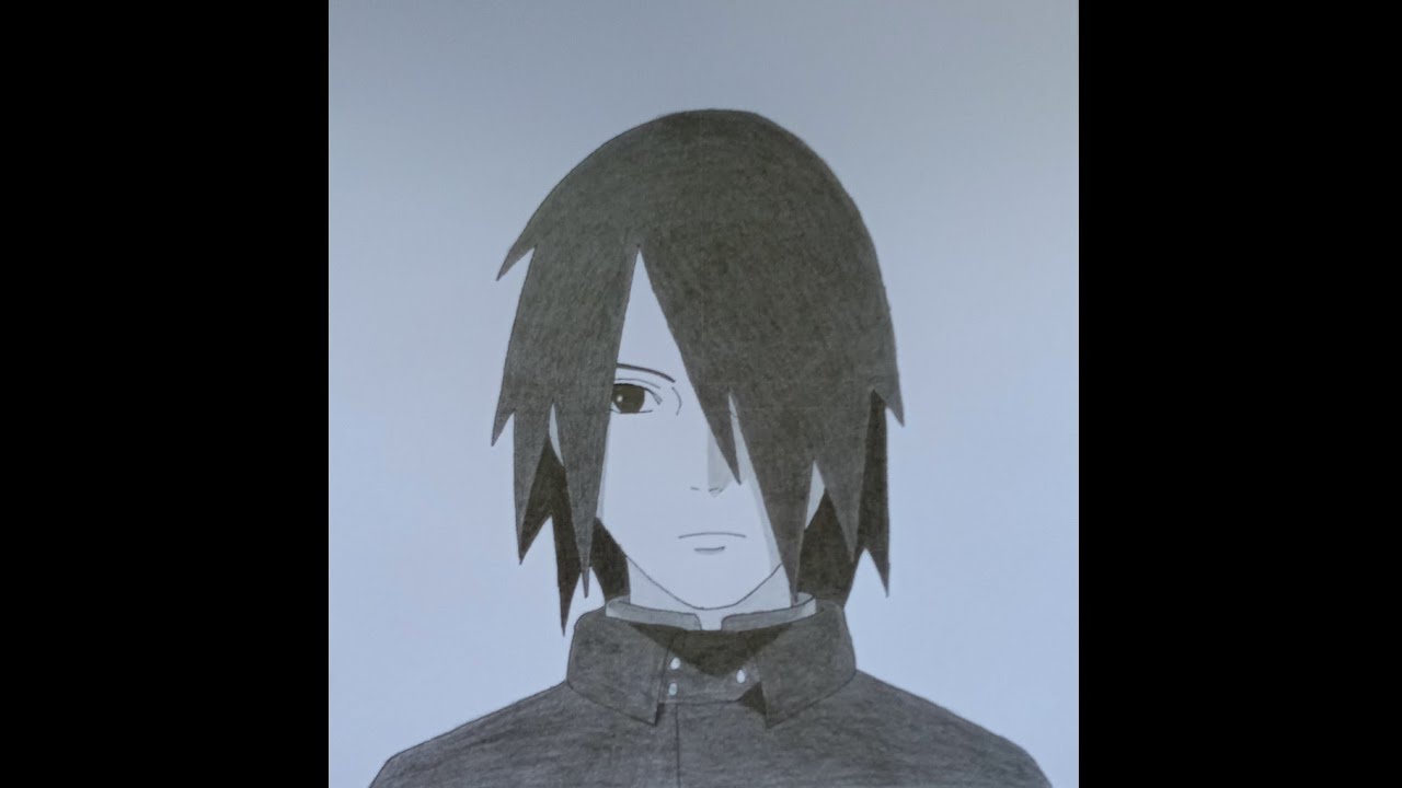 How to draw SASUKE UCHIHA | Drawing sasuke uchiha [ Boruto ] - YouTube