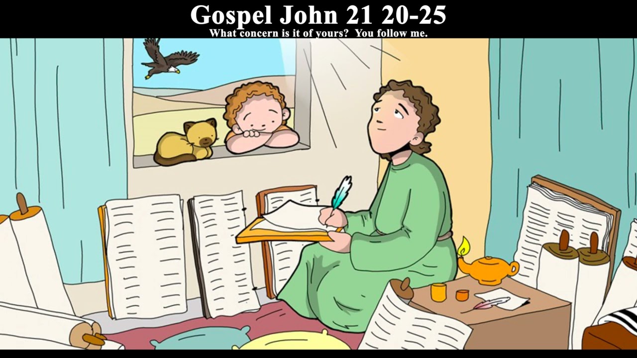 Reflection For Kids Gospel John 21 20 25 27 May 2023 YouTube Reflection For Kids Gospel John 21 20 25 27 May 2023 YouTube