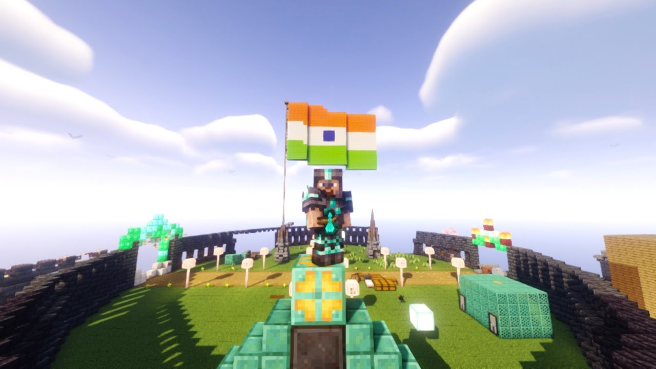 Happy Independence Day 2024 | Minecraft Live #shortslive #shorts # ...