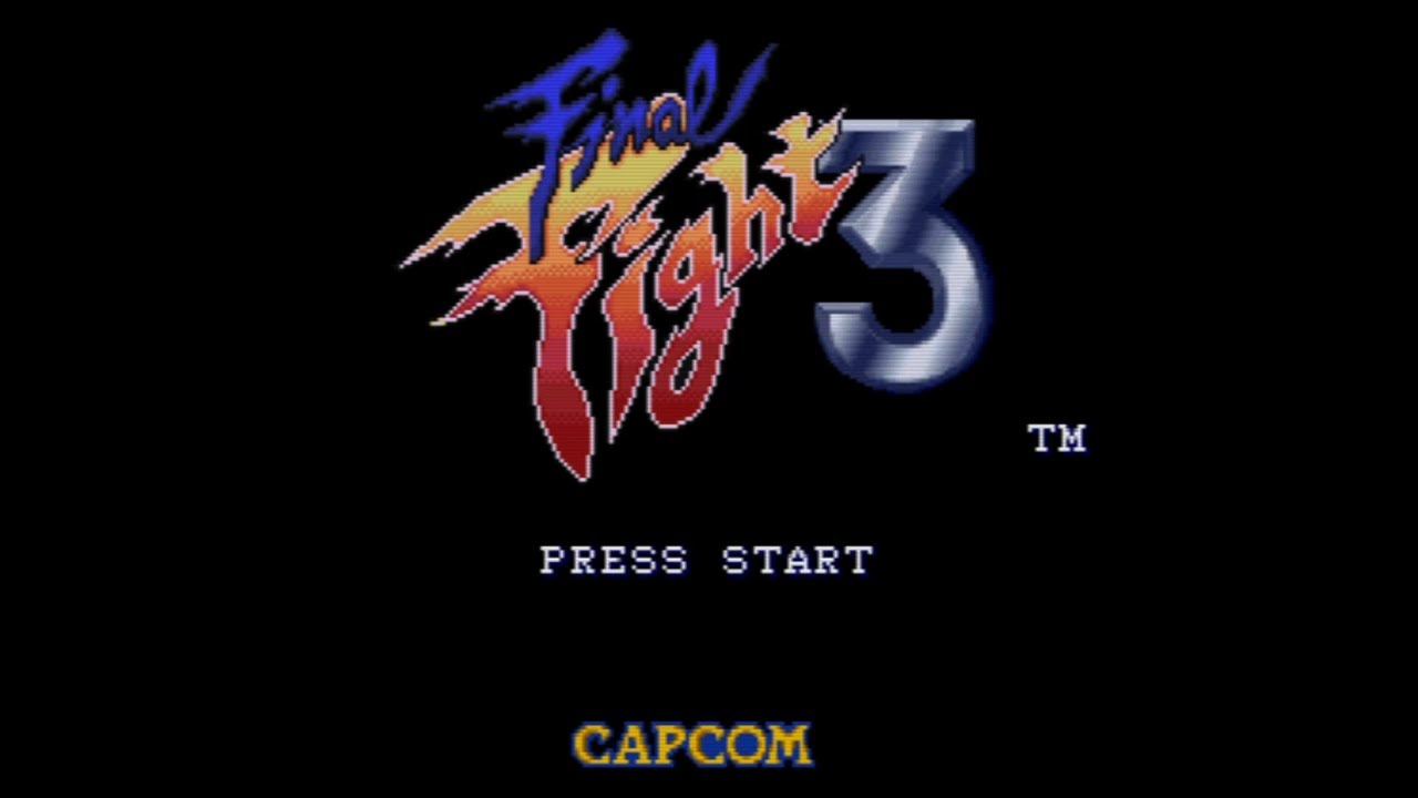 Final Fight 3 - Super Nintendo Entertainment System - Intro & Title ...