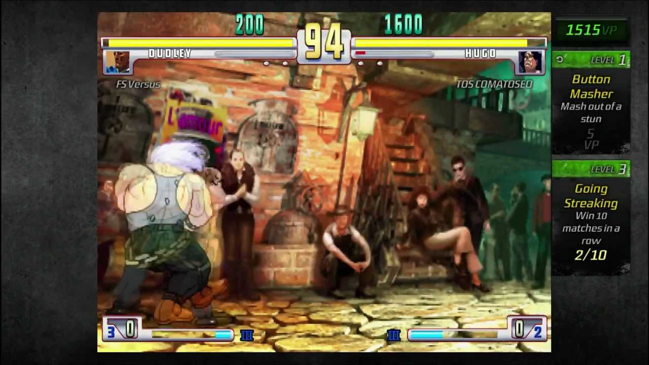 SF3: OE Scrubby 3rd Strike Session Dudley (Versus) VS Hugo, Remy ...