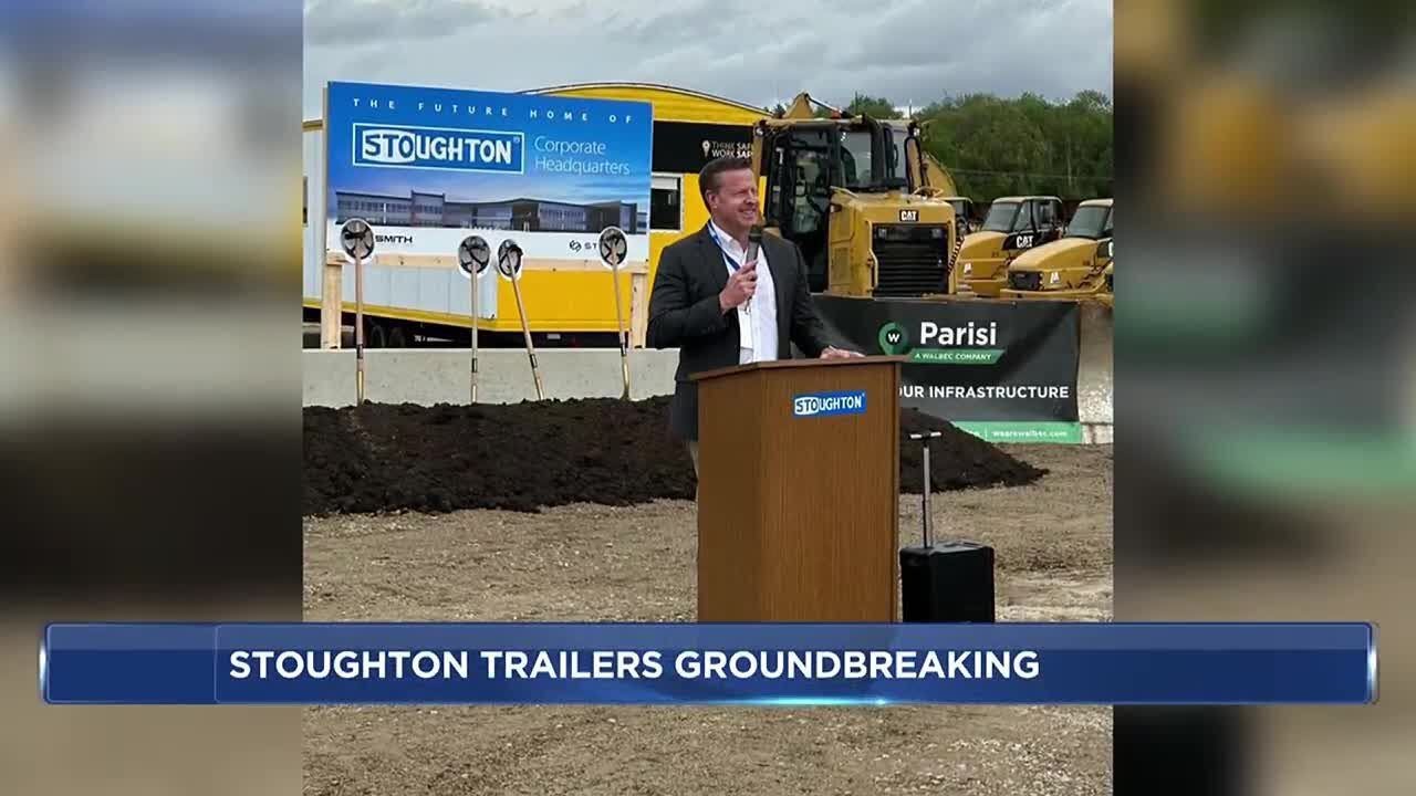 Stoughton Trailers hosts groundbreaking ceremony for new national ...
