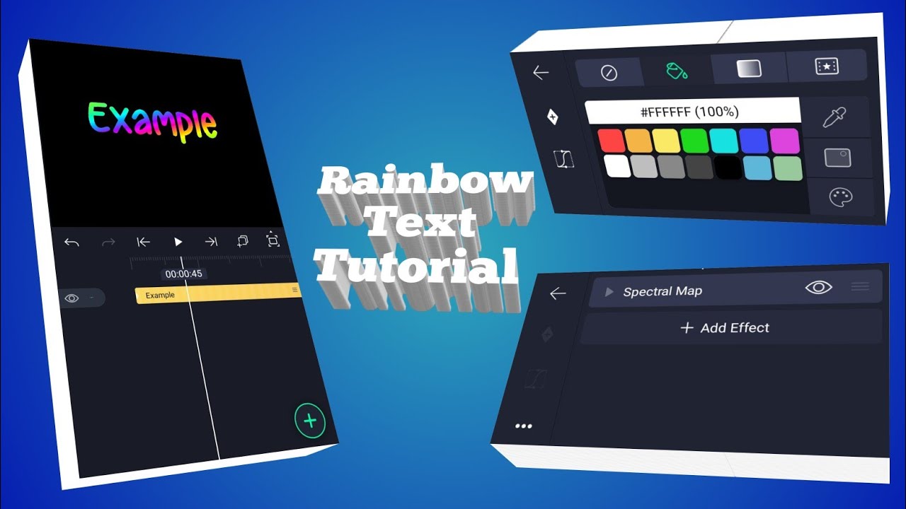 "Rainbow Text" || 📱 Alight Motion Tutorial || JohnAMX - YouTube