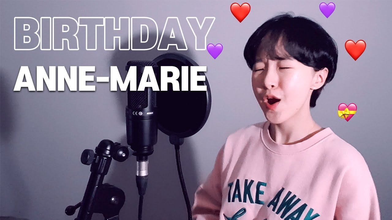 Anne Marie - Birthday 🎉 (cover by Dabin Cha)｜차다빈 - YouTube Music