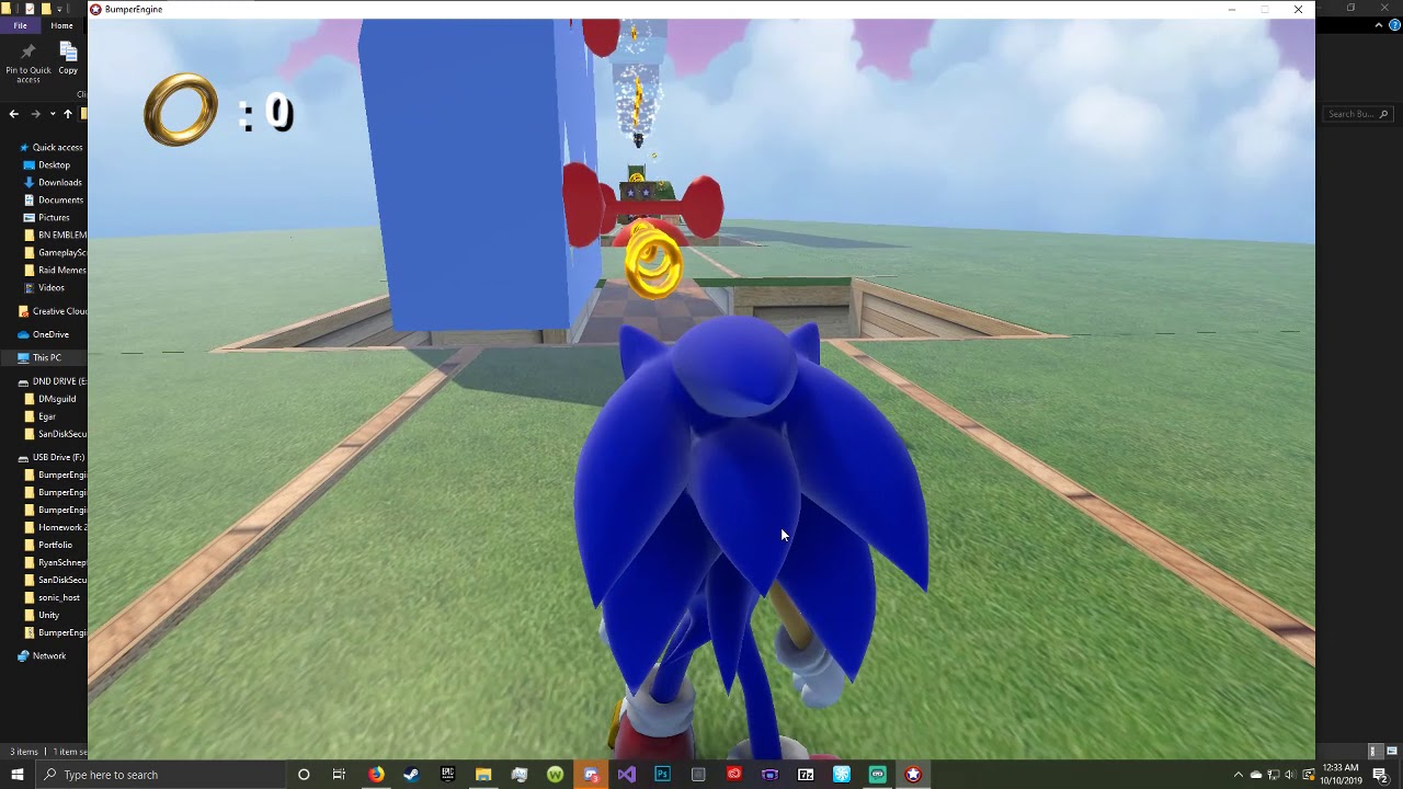 Sonic Wipeout Bumper Engine - YouTube