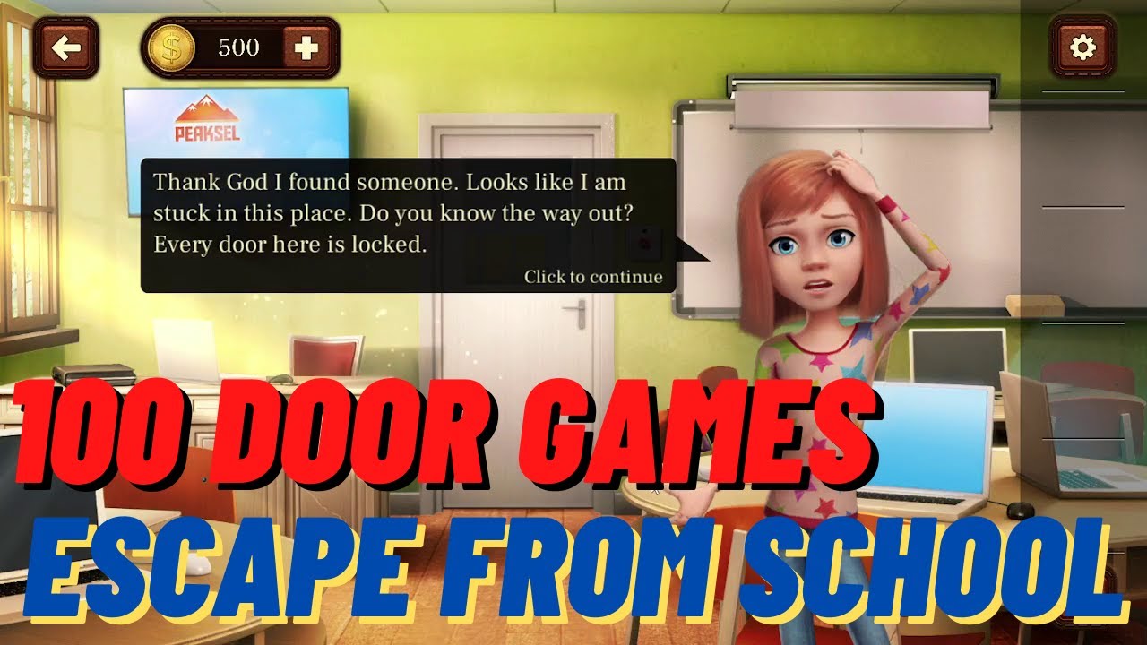 100 Doors Game - Escape from School | Level 1 to 40 | Windows 10 Game ...