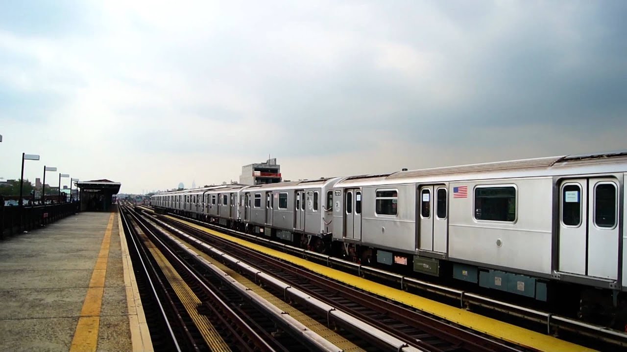 MTA Subways | Not In Service Kawasaki R142A Set Testing On The 7 Line ...