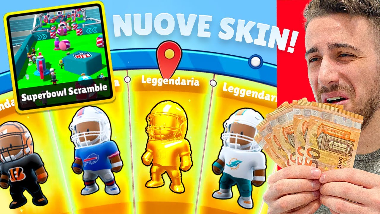 NUOVE SKIN x NFL + NUOVA MAPPA! Aggiornamento Stumble Guys ITA! - YouTube